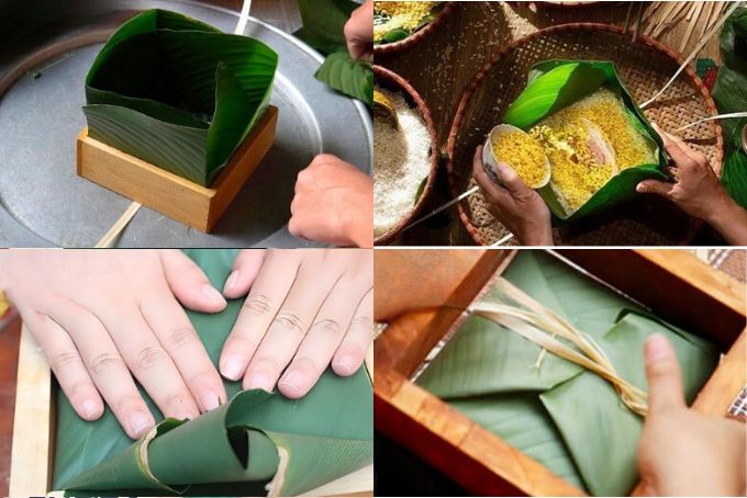 Discover the art of wrapping square, neat, and evenly packed Chung cakes