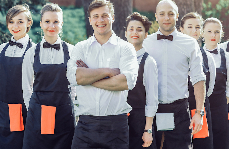 Effective restaurant staff management through employee categorization