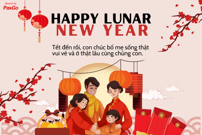 [Latest 2024] Top meaningful Tet wishes for both parents in 2024