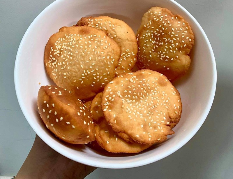 How to make delicious non-yeast bánh tiêu - Mytour