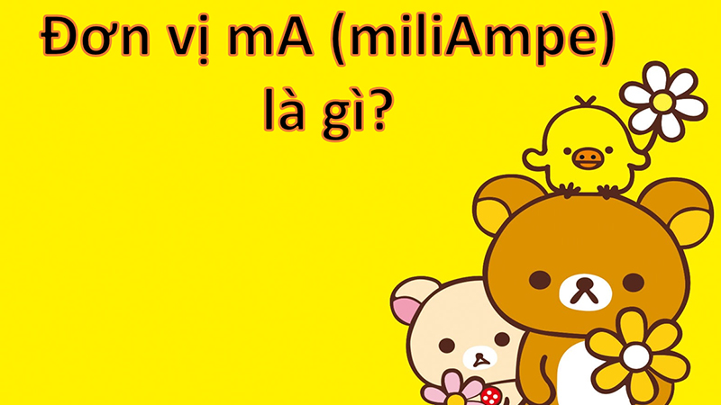 Understanding mA (milliampere) - What is it? How does 1 mA compare to A ...