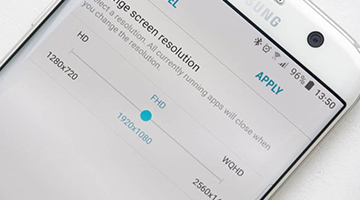 How to Adjust Screen Resolution on Samsung Galaxy Note FE - Mytour