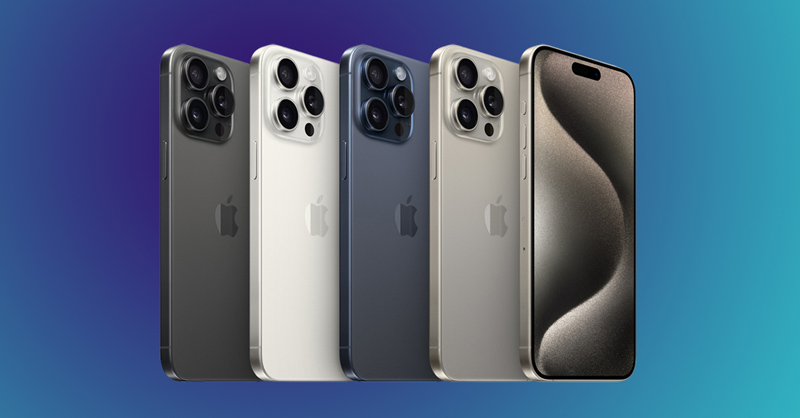 Introducing iPhone 15 Pro and iPhone 15 Pro Max - Titanium Frame ...