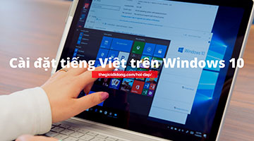 Guide: Installing Vietnamese Language on Windows 10 - Mytour