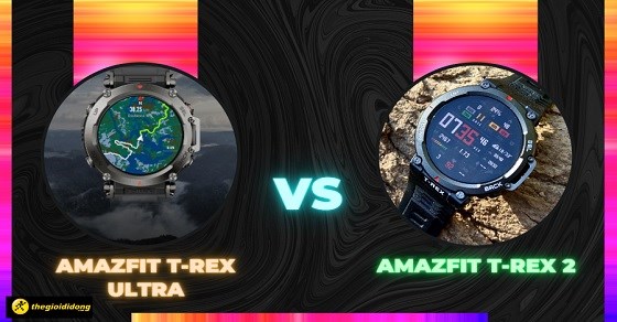 Comparison Between Amazfit T-Rex Ultra and Amazfit T-Rex 2: Which ...