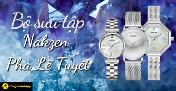 NEW: Nakzen Crystal Snow Watch Collection - A Refreshing Summer Breeze ...