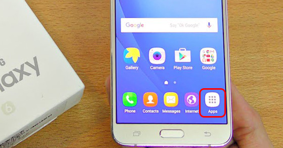 3 Steps to Enable App Menu Display on Galaxy J7 Pro - Mytour