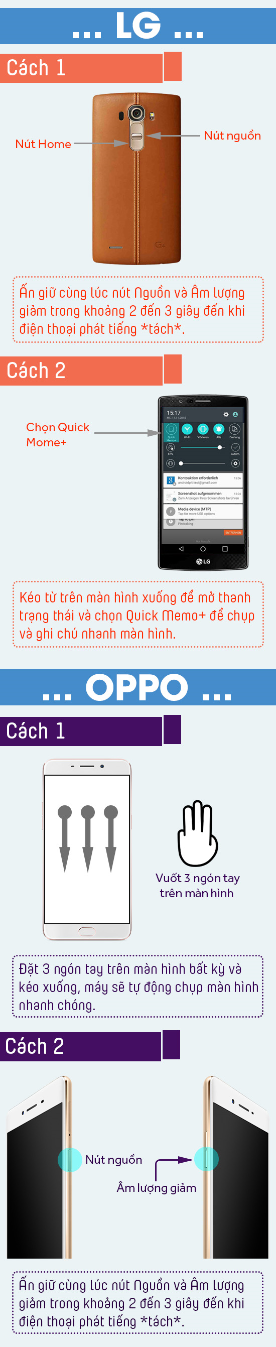 Guide: How to Capture Screenshots on LG and OPPO Phones - Mytour