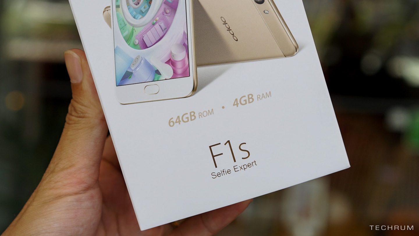 Unboxing the OPPO F1s 2017 Smartphone