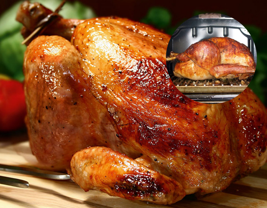 Irresistibly Crispy Microwave-Grilled Chicken