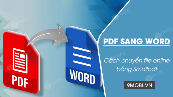 Converting PDF to Word online with Smallpdf Web