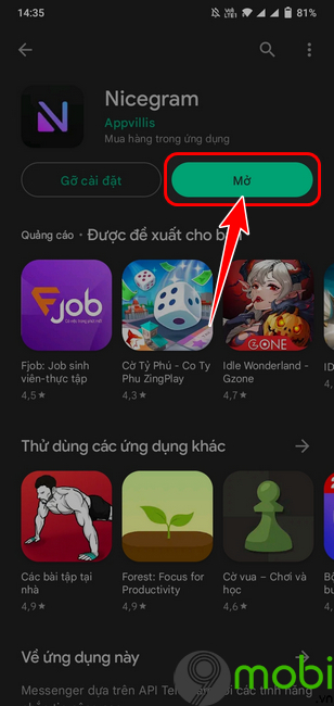 Installing Nicegram on Android and iPhone