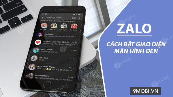 How to activate the sleek black interface, Dark Mode for Zalo on ...