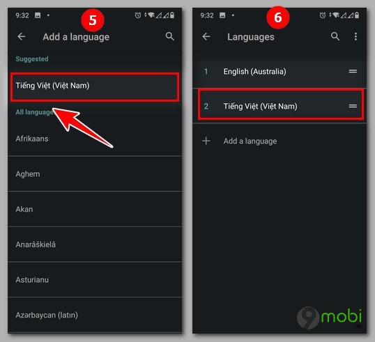 Switching the language on ZOOM Cloud Meetings: English, Vietnamese ...