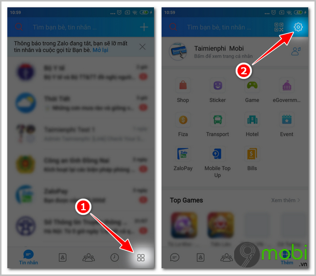 How to activate the sleek black interface, Dark Mode for Zalo on ...