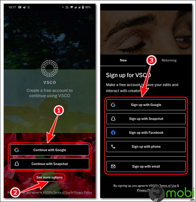 Guide to Registering for VSCO on Android and iOS