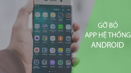 How to Uninstall Android System Apps Without Root