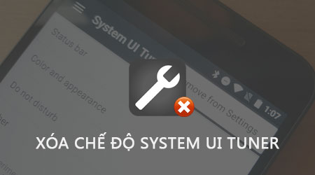 Remove System UI Tuner Mode on Android, Uninstall System UI Mode