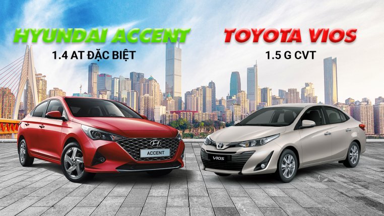 Biểu đồ so sánh: Toyota Vios và Hyundai Accent - Cuộc đối đầu giữa xe ...