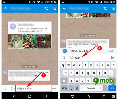 How to Send GIFs on Zalo