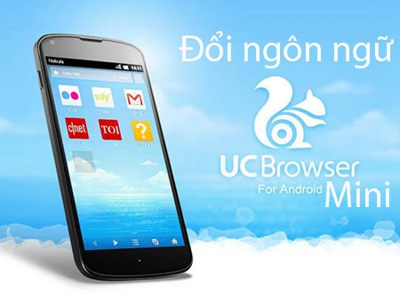 Changing Language in UC Browser Mini for Android