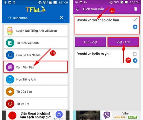 Installing and Using the TFLAT English-Vietnamese Dictionary on Android