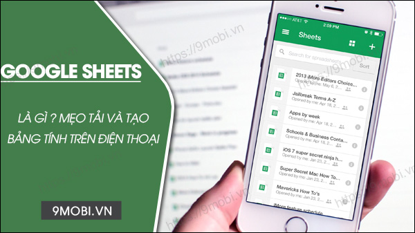 What is Google Sheets? How to download and create spreadsheets on ...