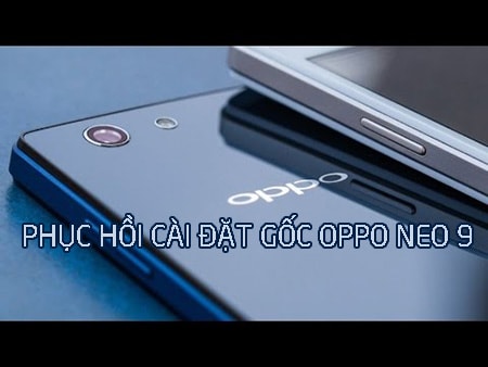 Restoring Factory Settings on Oppo Neo 9