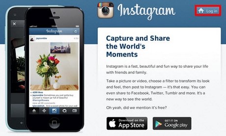 Explore Instagram, log in to Instagram on iPhone, Samsung, HTC...