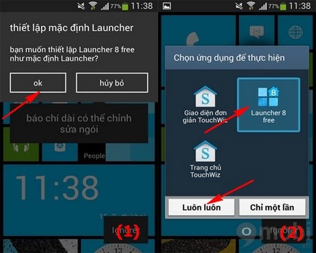 Transforming Android into Windows Phone 8.1