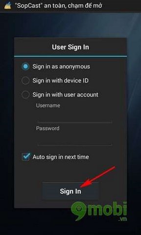 Watch Football Online with Sopcast on Android