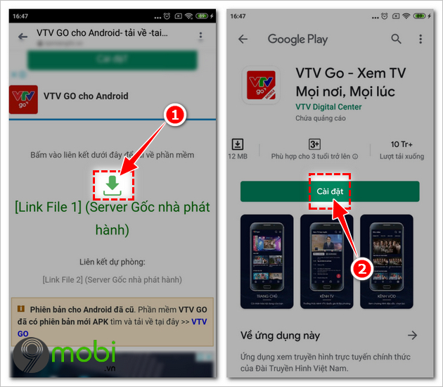 How to Install VTV GO on Your Phone