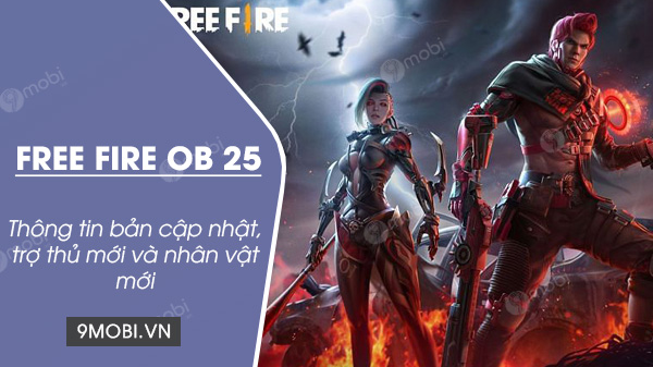 Update: New Characters and Sidekicks Added in Free Fire OB25