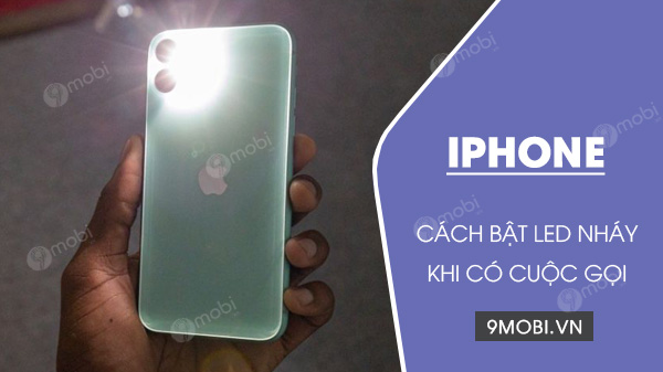 Quickly Activate LED Blink for Incoming Calls on iPhone