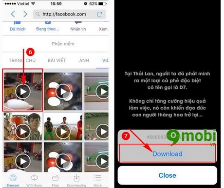 How to Download Facebook Videos on iPhone without Software