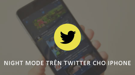 Activate Night Mode on Twitter for iPhone, embrace the night mode