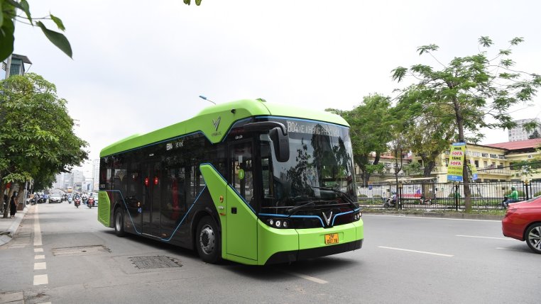 VinBus triển khai thử nghiệm dịch vụ xe buýt điện trên 3 tuyến nội đô ...
