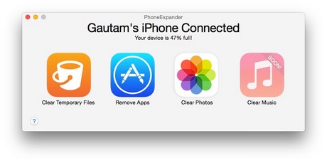 Organize Your iPhone; Enhance iPhone, iPad Memory with PhoneExpander