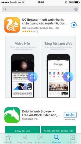Download and Install UC Browser on iPhone and iPad