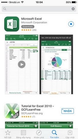 Excel for iPhone: Spreadsheet Creation App