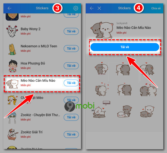 Guide to Adding Zalo Stickers, Download Zalo Stickers, Add Stickers Zalo