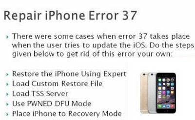 Troubleshooting Error 37 on iPhone Restore: Solutions and Fixes