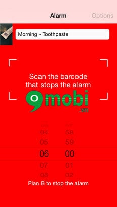 Schedule your iPhone tasks with Barcode Alarm