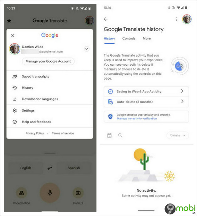 Google Translate now offers the option to backup users' translation ...