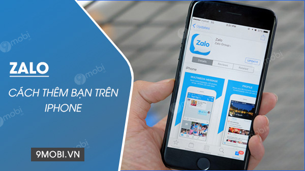 Adding friends on Zalo, how to add Zalo friends on iPhone 11 Pro, X, Xs ...