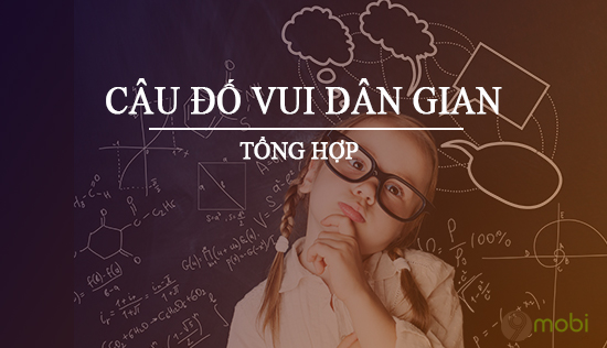 Humorous Vietnamese Folk Riddles with Answers