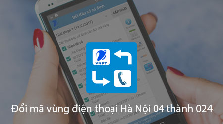 Changing Hanoi Phone Area Code from 04 to 024 on Mobile Devices