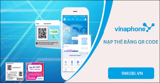 How to reload VinaPhone SIM with QR code, when scratch card is damaged