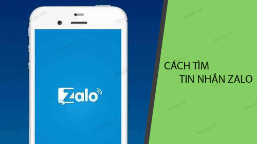 Finding Zalo Messages on Mobile Phones