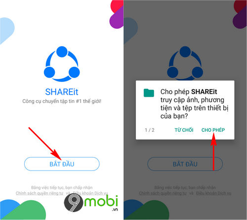 Share Data Between Two Phones Using SHAREit on Android and iPhone